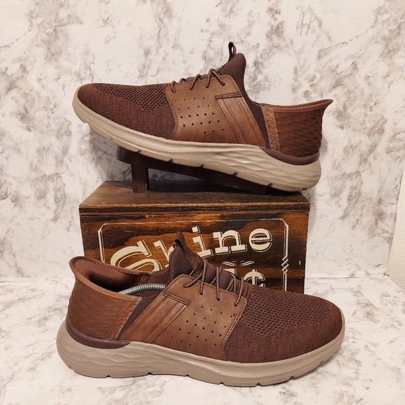 Skechers | Shoes | Brand New 224 Skechers Slade Zachary Slip Ins | Poshmark